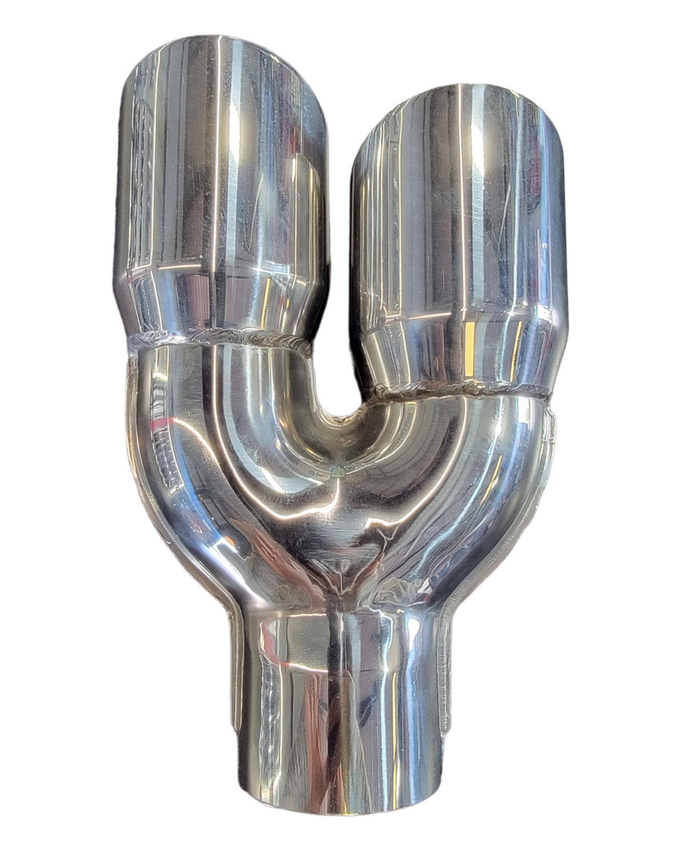 Staggered dual chrome tip – Team Mpe