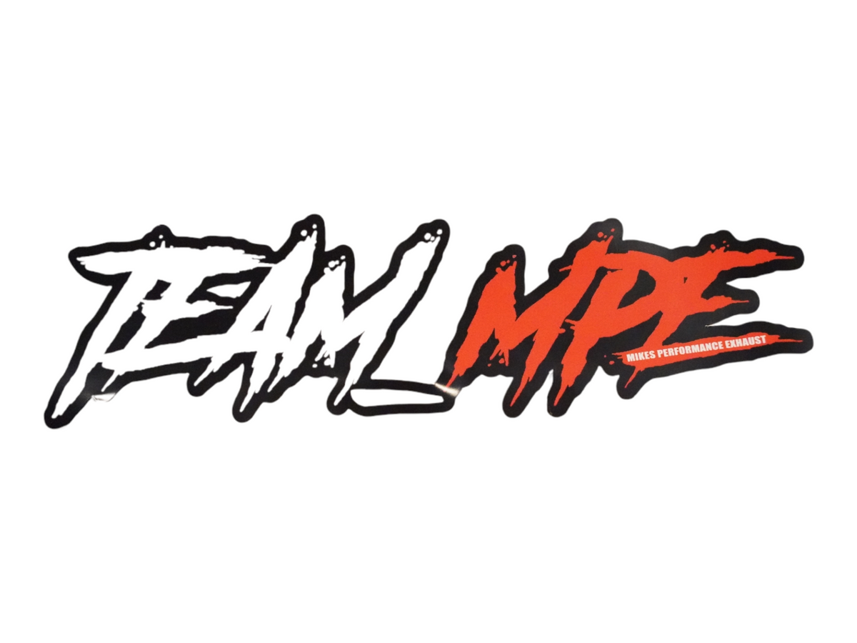 Team Mpe white/red decal